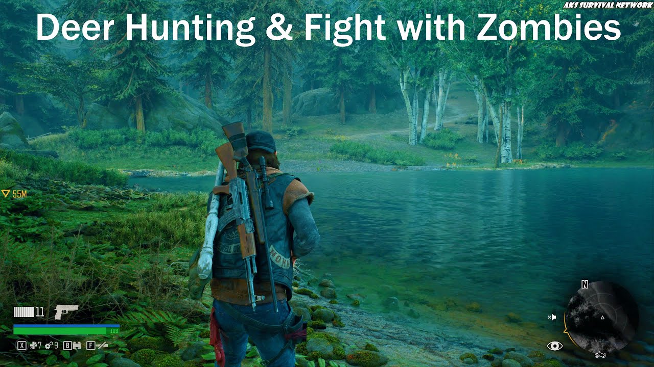 Deer Hunting and Fight with Zombies | Days Gone | Gameplay ...
