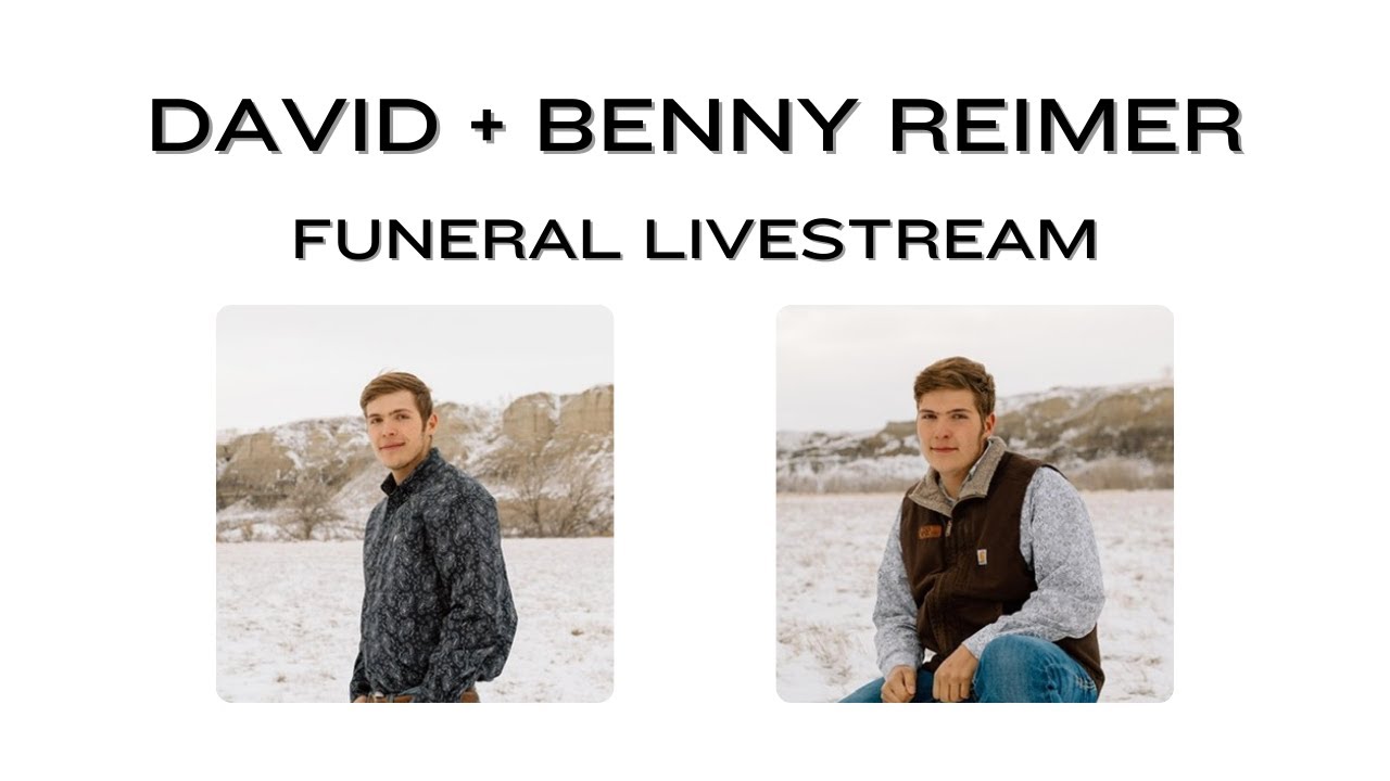 David And Benny Reimer Funeral Livestream - YouTube