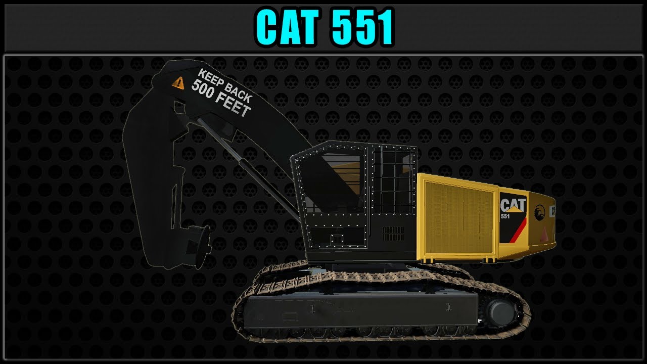 Caterpillar 551 🚩 New Mod Release 🚩 Farming Simulator 2019 FDR Logging ...