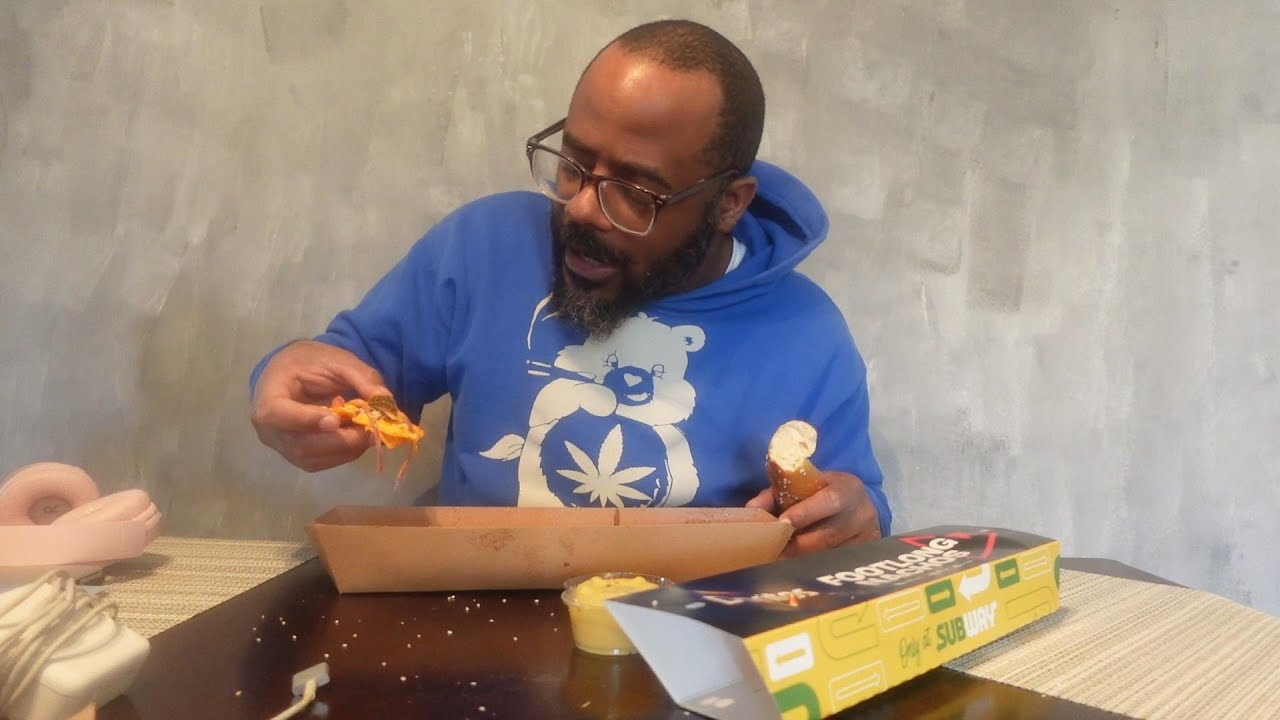 Subway Doritos Footlong and Philly Pretzel - YouTube