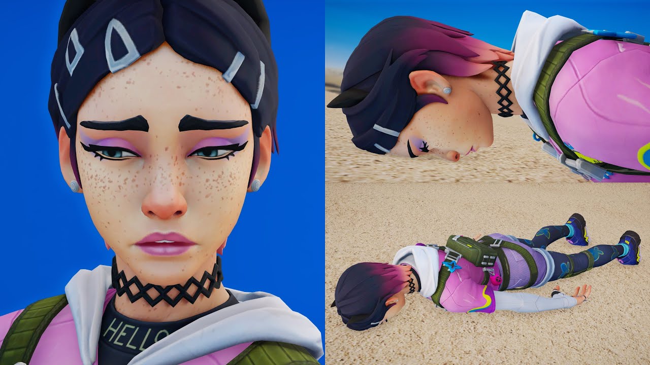 Clove KO pose (3) - MMD (リョナ) - YouTube