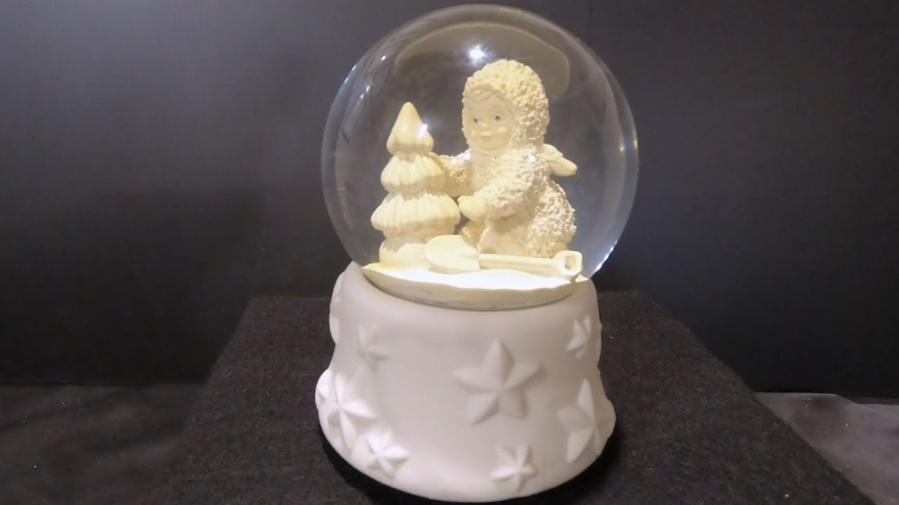 Ep. 46 - "Snow Baby Planting Tree" Snow Globe Repair - Water Change ...