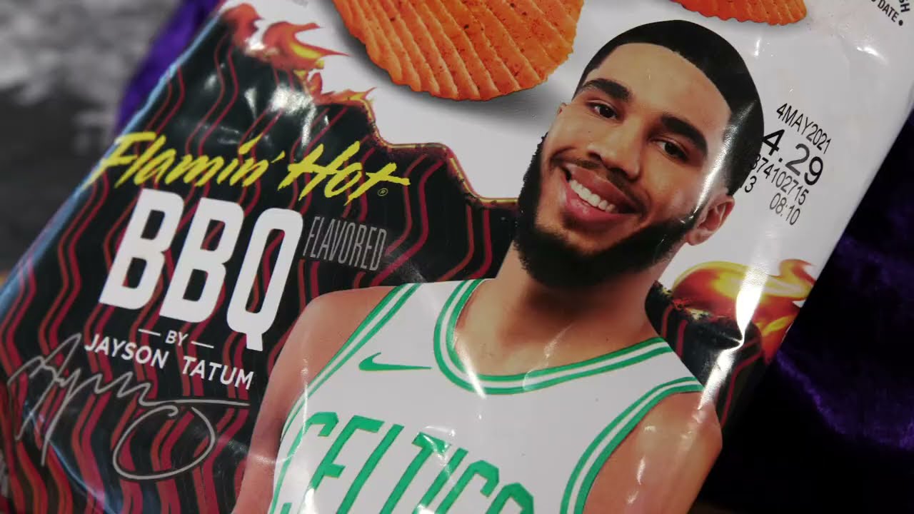 Mystery Taste Test: Ruffles Flamin' Hot BBQ by Jayson Tatum. - YouTube