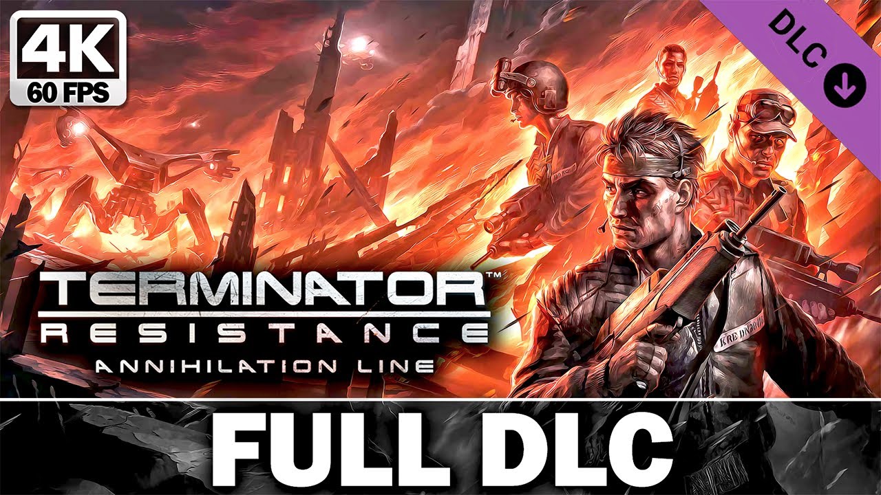 TERMINATOR RESISTANCE Annihilation Line Full Game Walkthrough | 4K ...