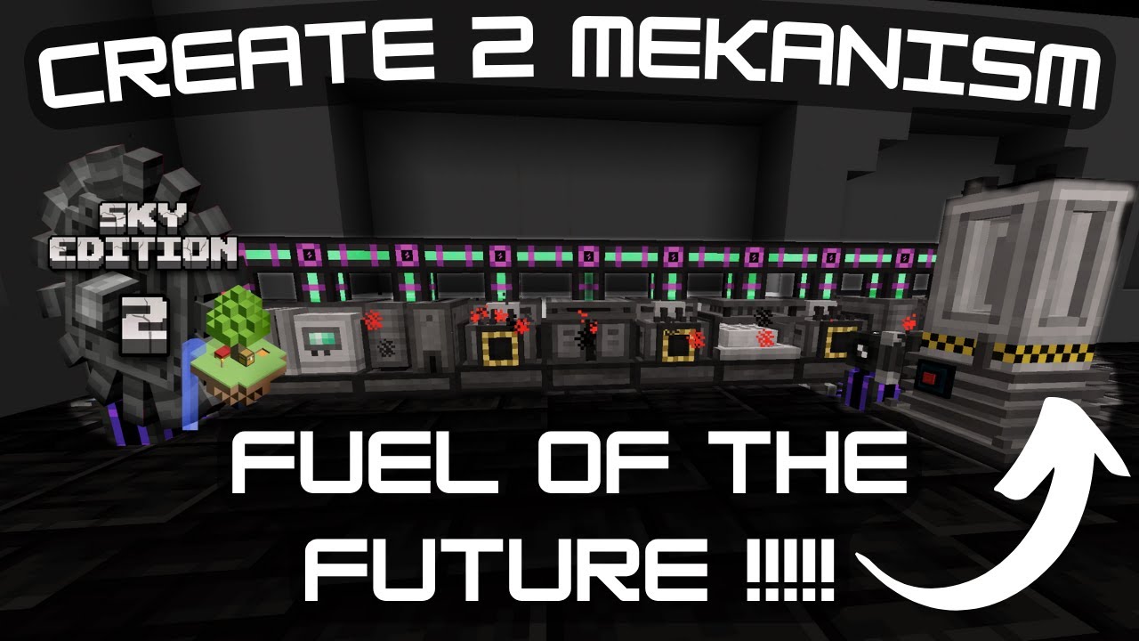 Create 2 Mekanism Sky Edition 2 Ep14: Fissile Fuel - YouTube