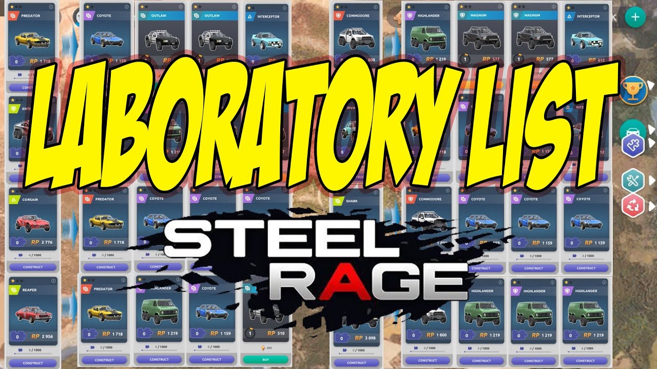 CARA MENDAPATKAN MOBIL PREMIUM DI STEEL RAGE | STEEL RAGE TIPS AND ...