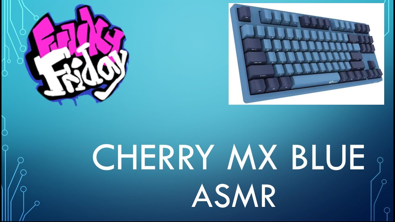 Funky Friday Keyboard ASMR (Cherry MX Blue) | ROBLOX - YouTube