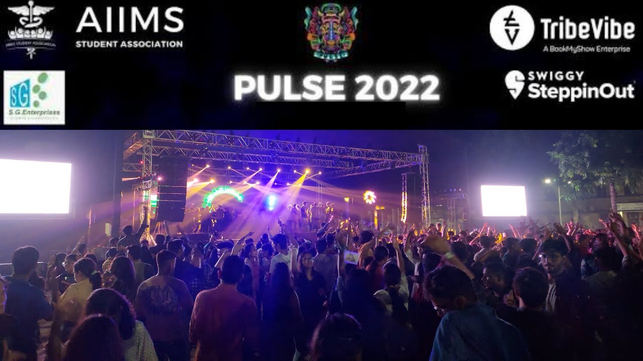 AIIMS ka annual festival PULSE | Invited by a 🧑‍⚕️ friend to attend ...