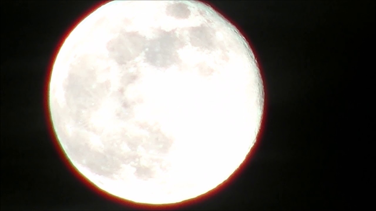 Full Moon April 19, 2019 Close up - YouTube
