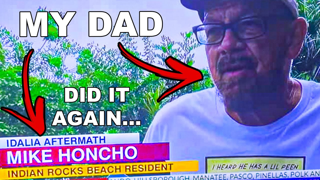 MY DAD PRANKED THE NEWS AGAIN!! (Mike Honcho Strikes Back) - YouTube