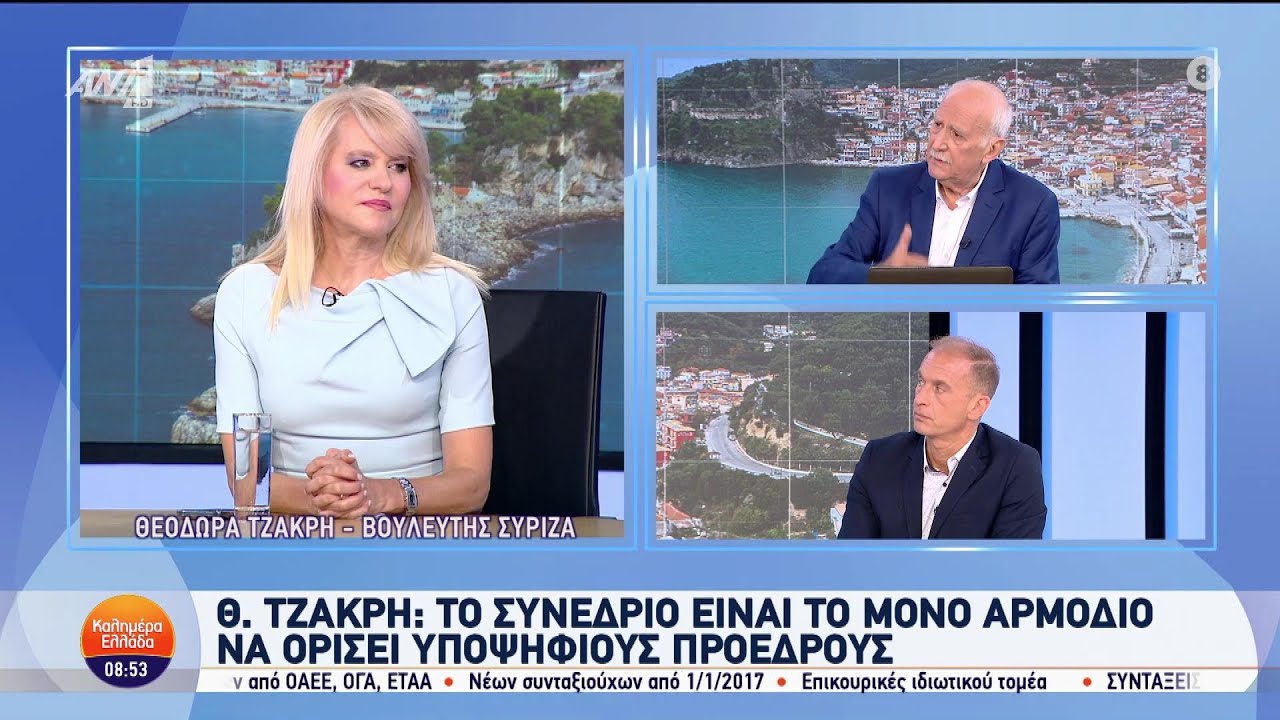 Η Θεοδώρα Τζάκρη, βουλευτής ΣΥΡΙΖΑ, στο Καλημέρα Ελλάδα - 14/10/2024 ...