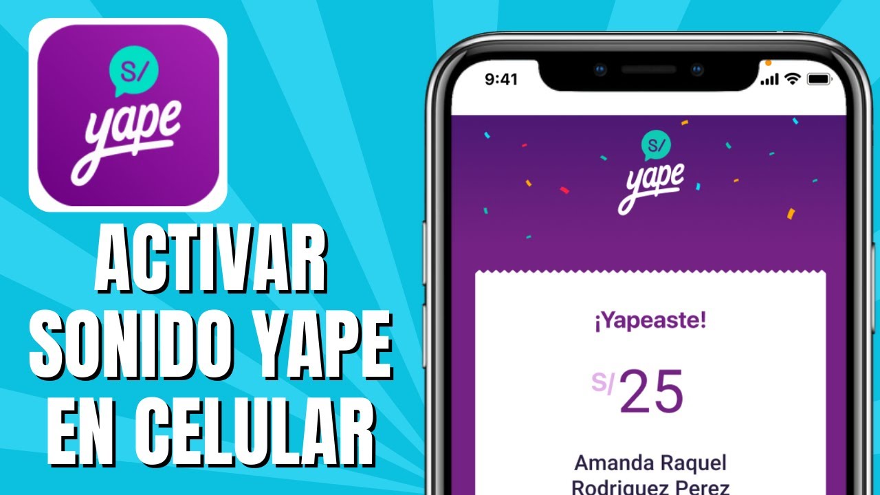 Cómo ACTIVAR El Sonido De YAPE En Mi Celular - YouTube