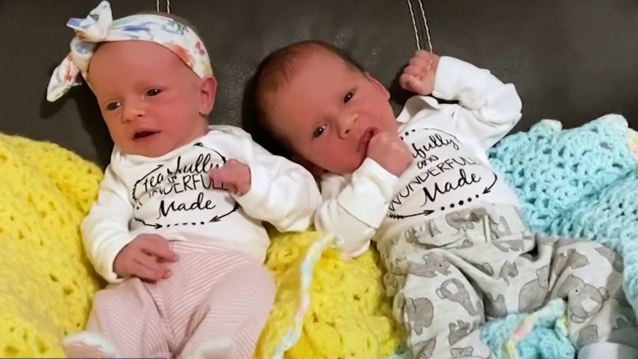 Twins born from 30-year-old frozen embryos - YouTube