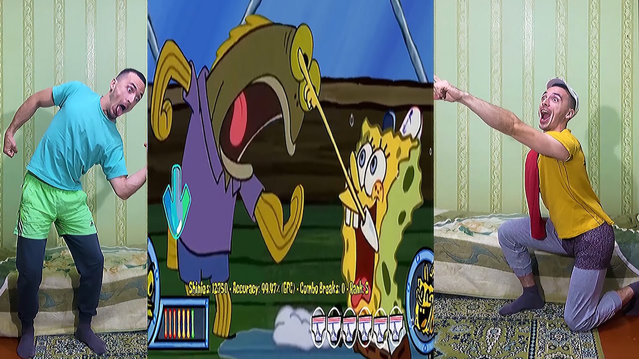 Friday Night Funkin VS Spongebob Robo Sandy #2 In real Life FNF - YouTube