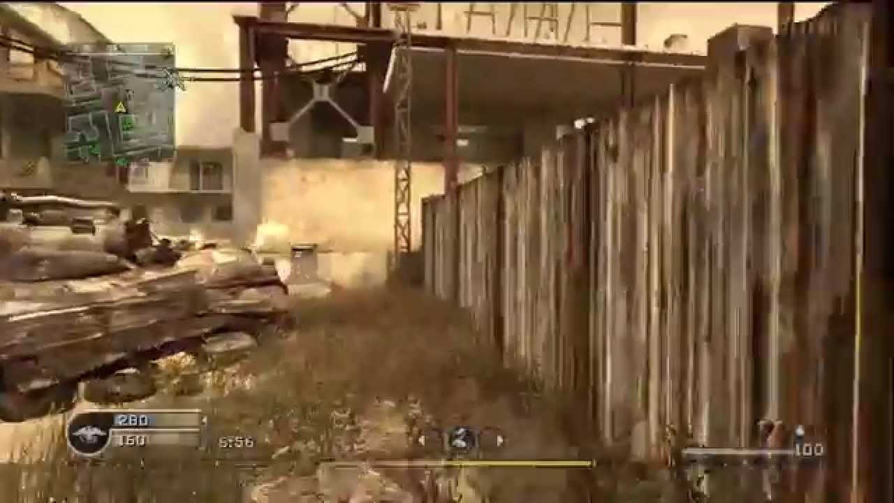 CoD4 Putting the Back in Backlot 28-5 - YouTube