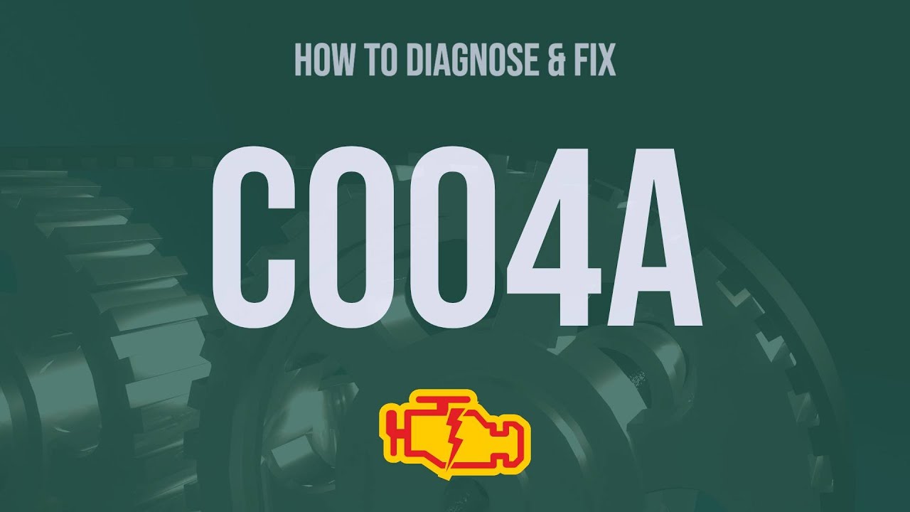 How to Diagnose and Fix C004A Engine Code - OBD II Trouble Code Explain ...