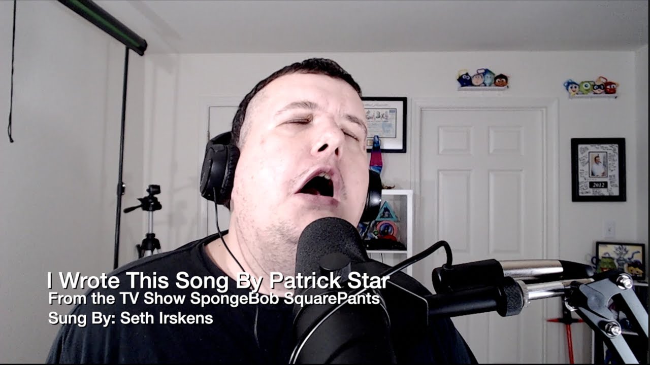 I Wrote This Song By Patrick Star (SpongeBob Cover) | Song Cover | Sung ...