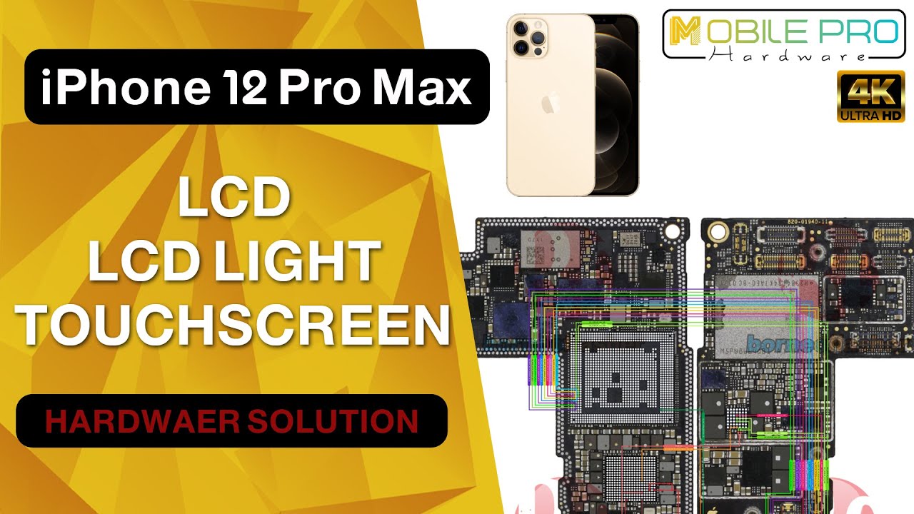 iPhone 12 Pro MAX / LCD | LCD LIGTHT | TOUCHSCREEN / Hardware Solution ...