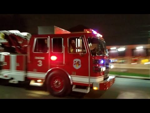 East Rutherford, Nj Fire Department Engine 3 Responding 5-1-17 - YouTube