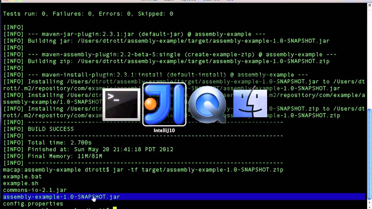 Maven Assembly Plugin Youtube