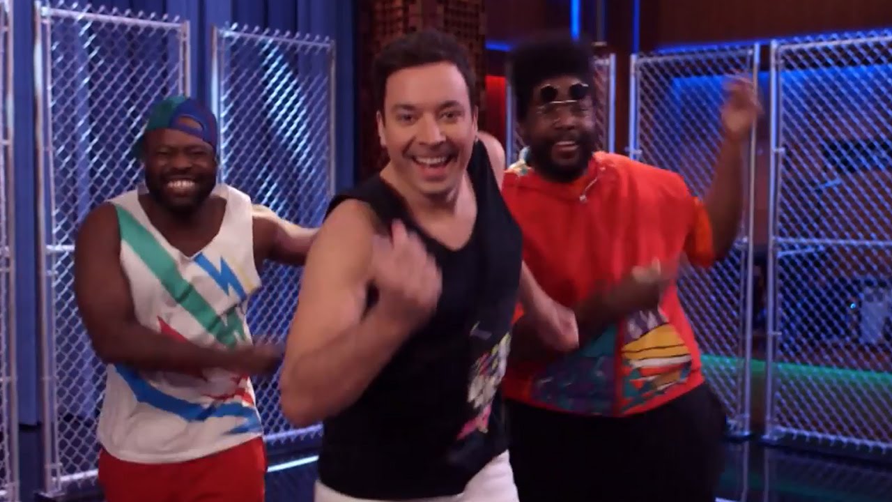 Jimmy Fallon Recreates "Fresh Prince" Rap With DJ Jazzy Jeff & Alfonso ...