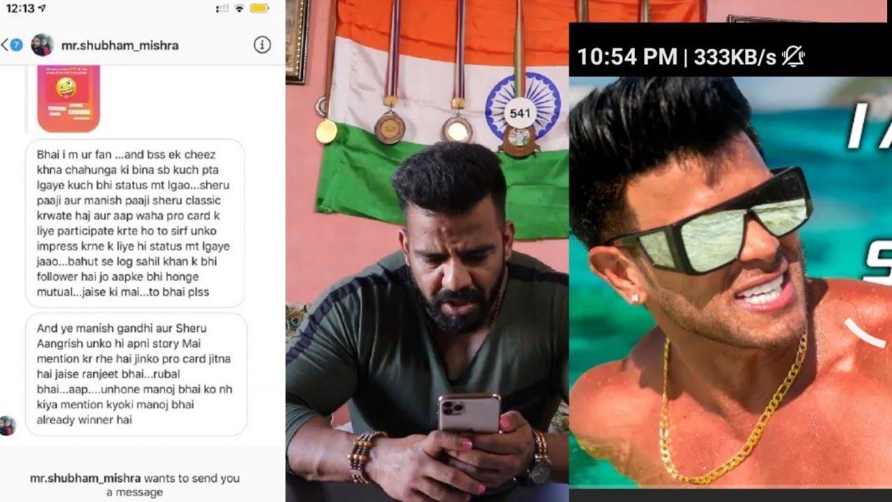 Unstoppable sid EXPOSing SAHIL KHAN || shreu classic CONTROVERSY ...