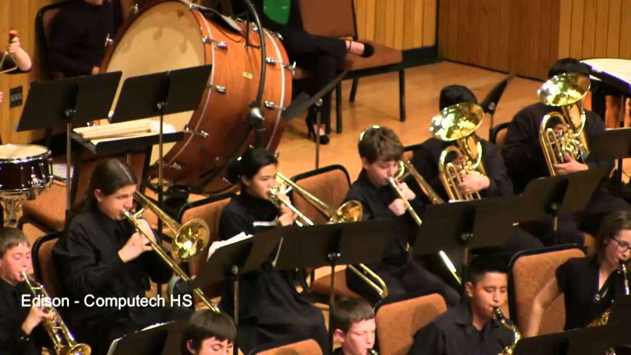 Edison Computech MS Wind Ensemble - YouTube