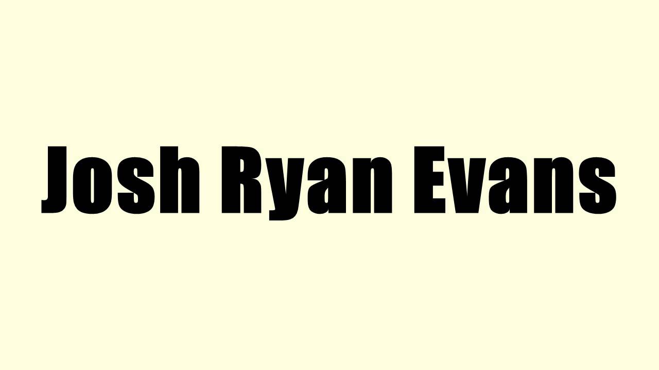 Josh Ryan Evans Grave