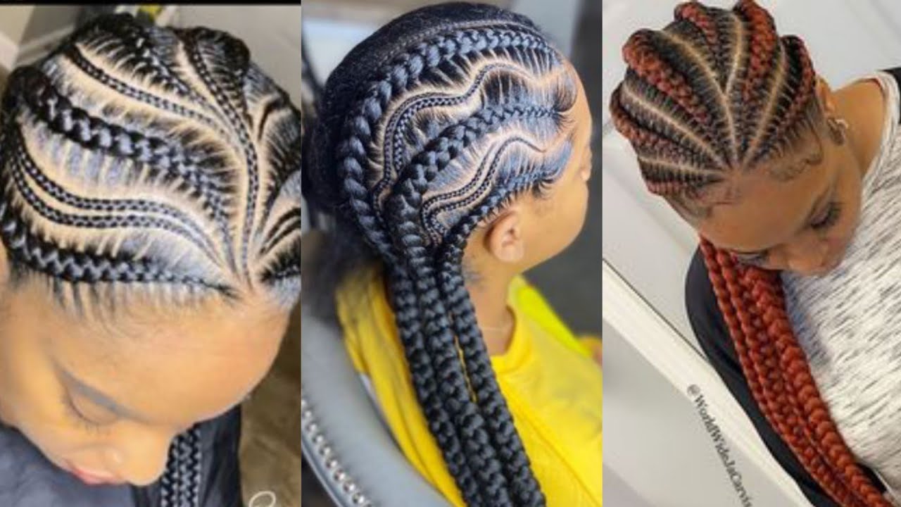 Amazing Stitch Line//New And Latest Hairstyles For Women//Unique And ...