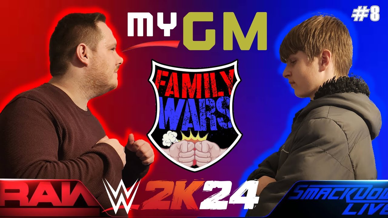 FAMILY WARS WWE 2k24 - Ep 8 - GM Mode - YouTube