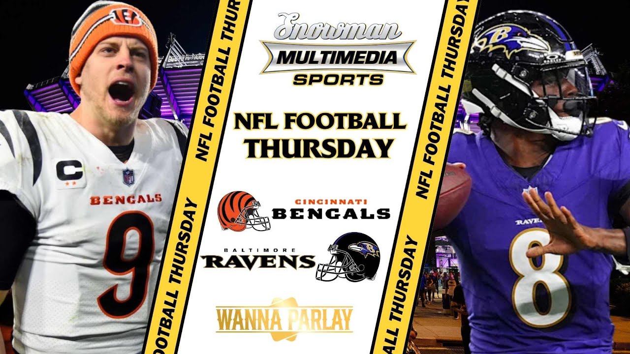 🔴 LIVE: Thursday Night Football - Cincinnati Bengals vs. Baltimore ...