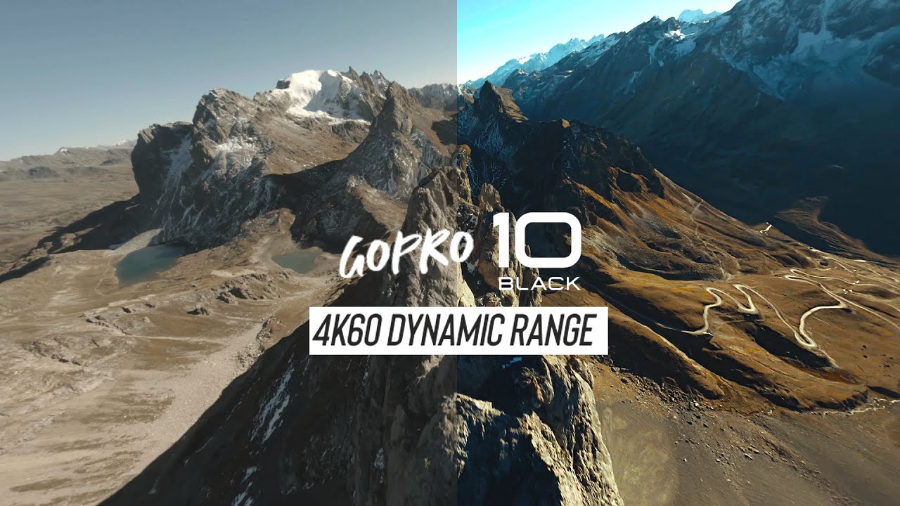 GOPRO 10 I 4K60p dynamic range test - YouTube