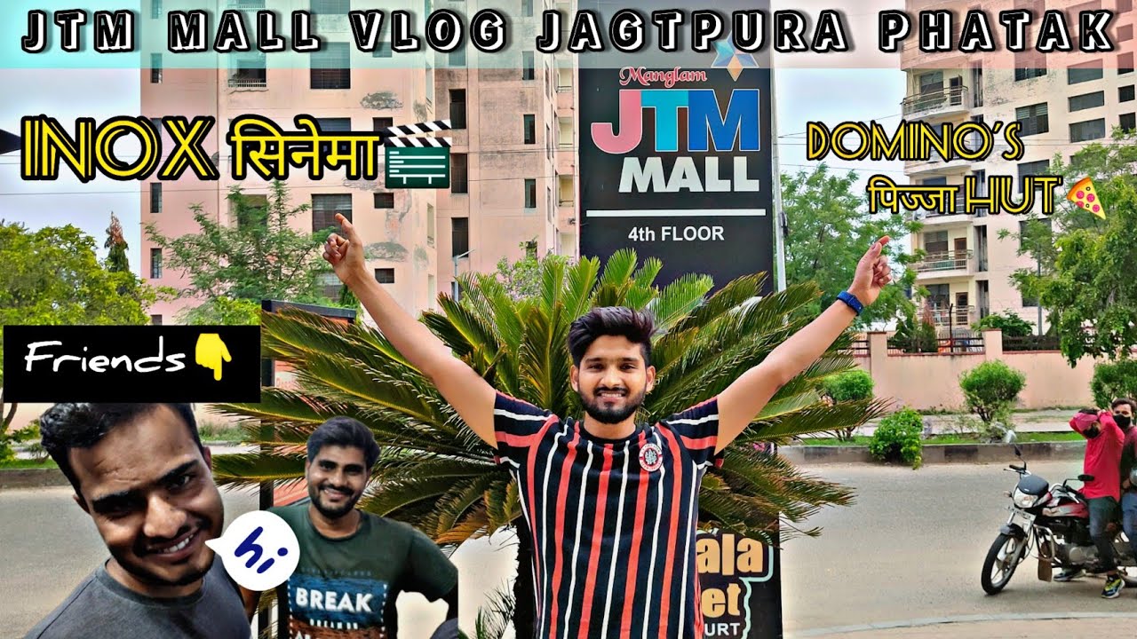 JTM MALL ||INOX CENIMA ||DOMINO'S PIZZA🍕😋||VLOG JAGTPURA ||JAIPUR ...
