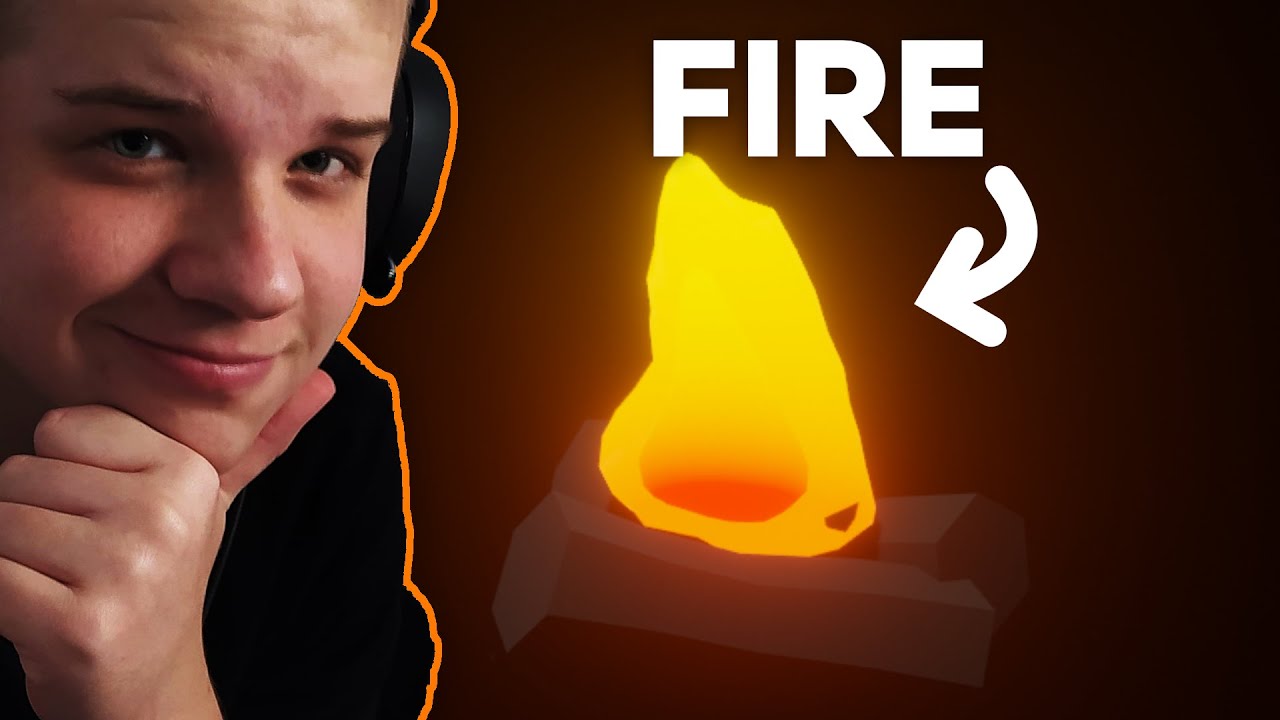 How to make Low Poly FIRE in Blender 3.1! - YouTube