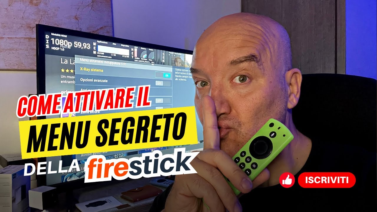 Fire TV Stick: MENU SEGRETO imperdibile! - YouTube