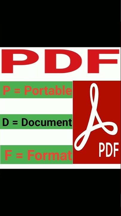 Full form of PDF|PDF full form|PDF meaning in Hindi And English both ...