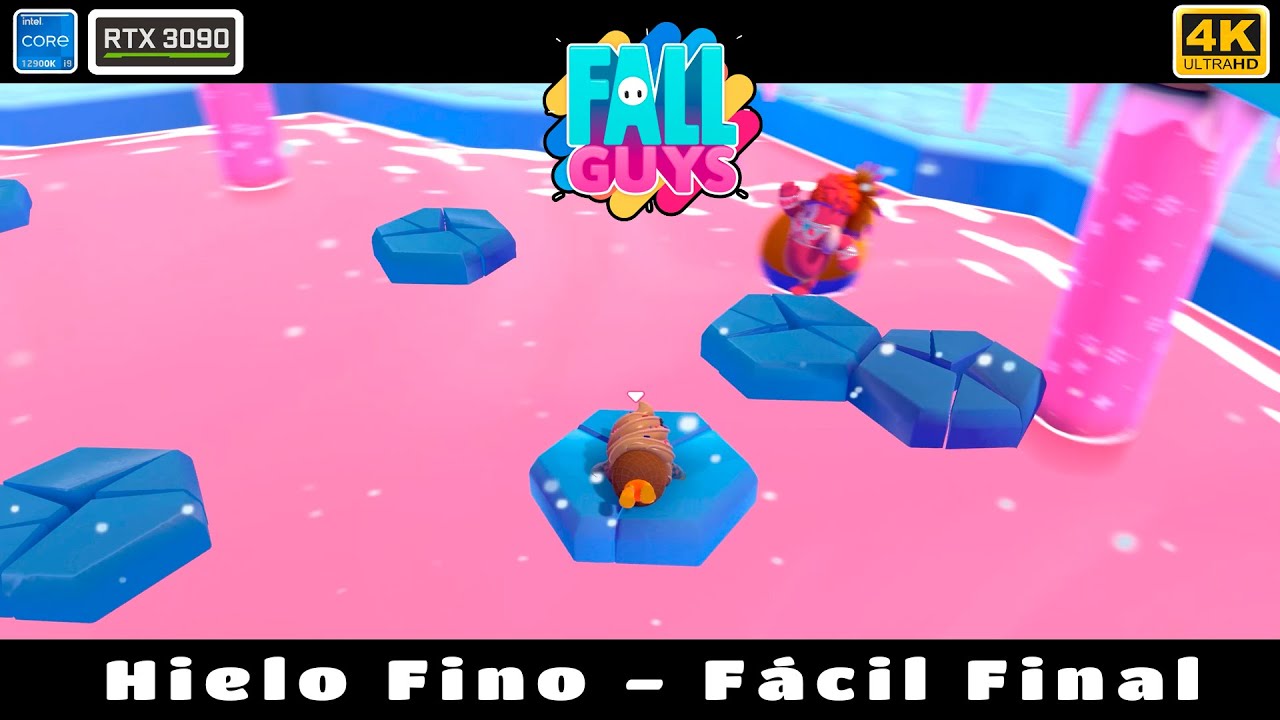 Fall Guys - Final Ganada en Hielo Fino Súper Fácil - YouTube