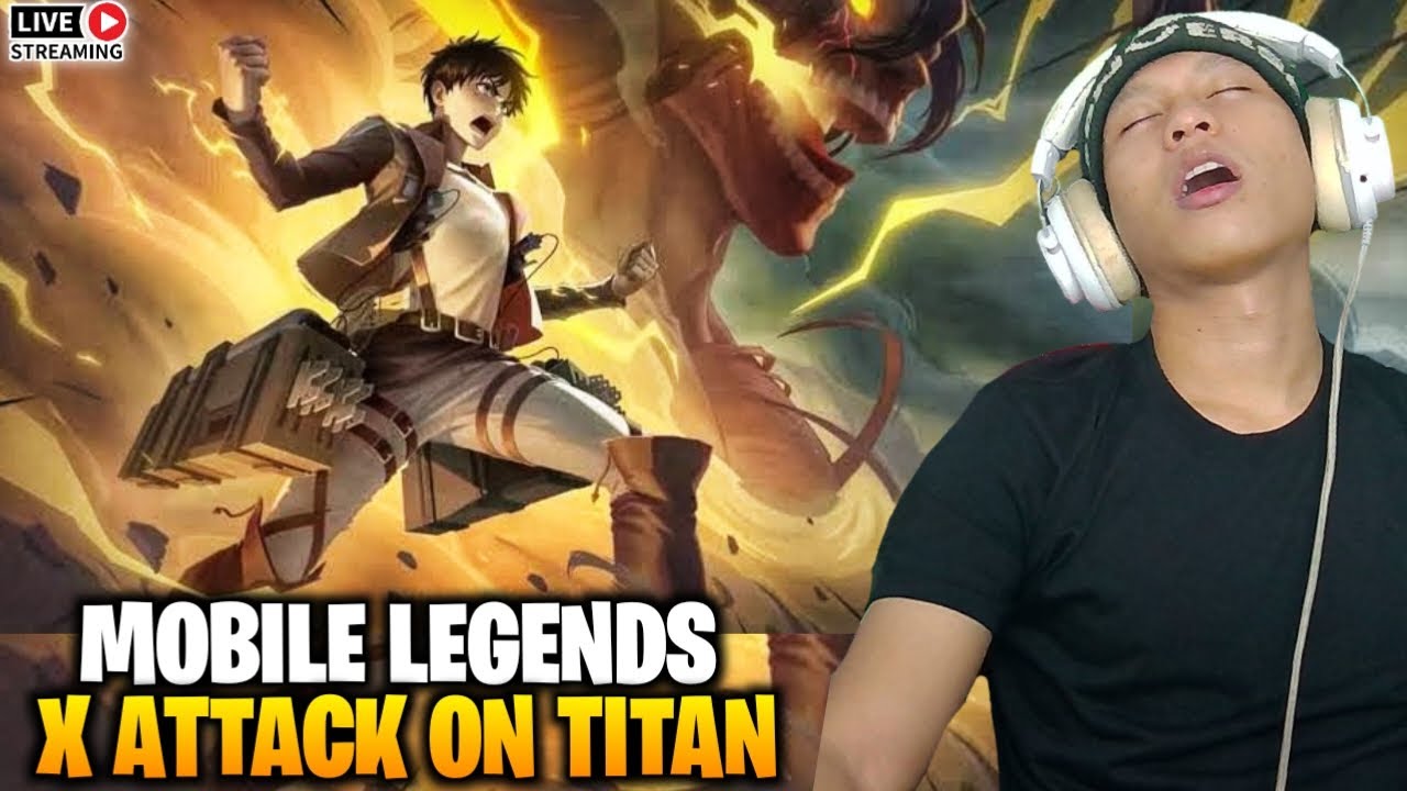 AKU DAPAT CHALLENGE.? ATTACK ON TITAN x MOBILE LEGENDS.? - sobat turu ...