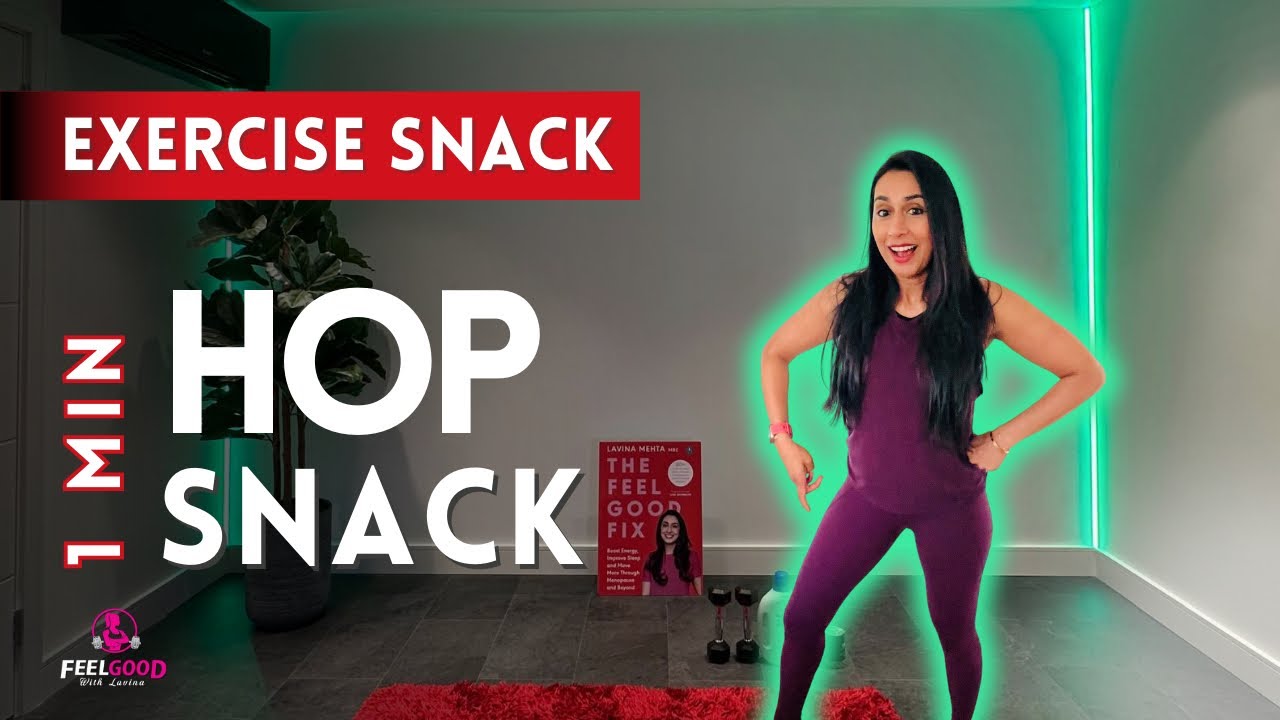 1m Hopping | Feel Good Exercise Snack | for all ages & levels - YouTube