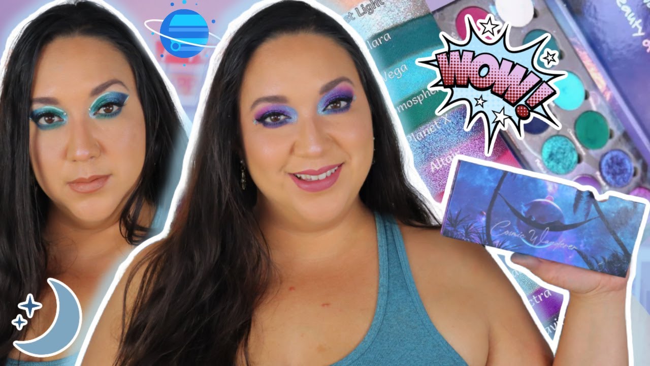 Terra Moons Cosmetics Cosmic Wanderer Palette | Review & 2 Looks - YouTube