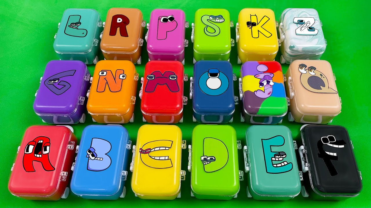 Alphabet Lore – Looking For SLIME With Mini Suitcase Coloring Mix! Most ...