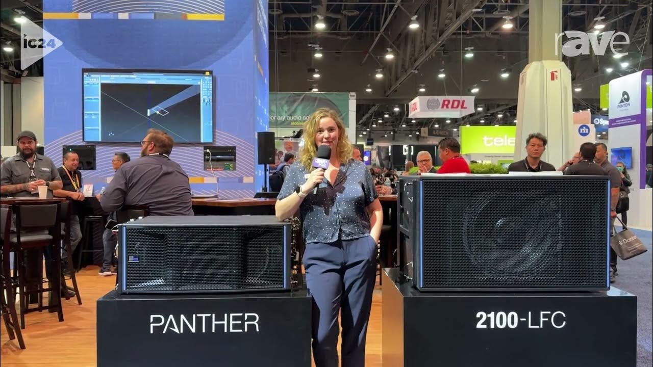 InfoComm 2024: Meyer Sound Shows Off PANTHER Line Array and 2100-LFC Loudspeakers - YouTube
