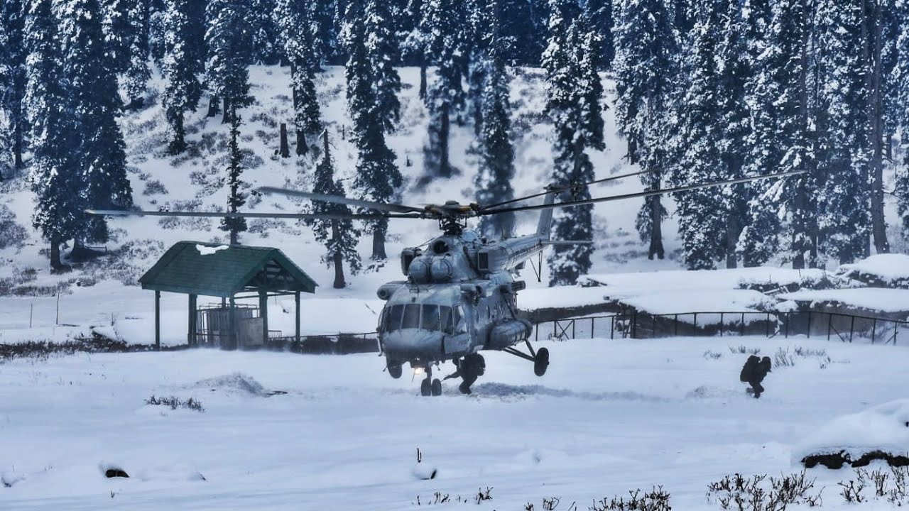 Indian Army 𝐇igh Altitude Heliborne Exercise - YouTube