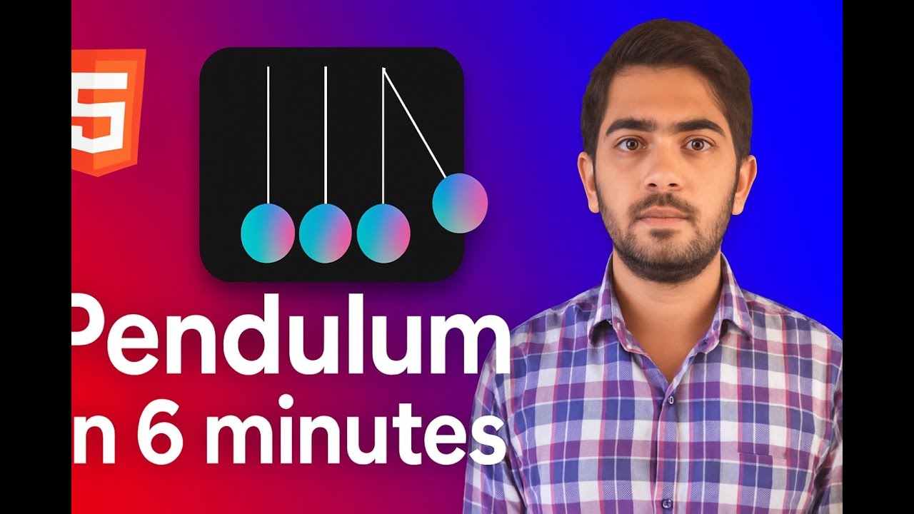 Pendulum Approach HTML CSS Quick overview how to make ? - YouTube