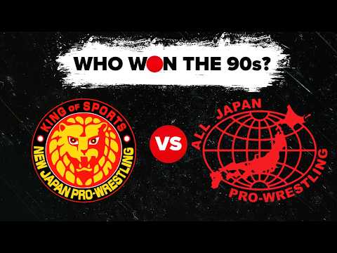 Who Ruled 1990s Japanese Wrestling? (NJPW vs AJPW)