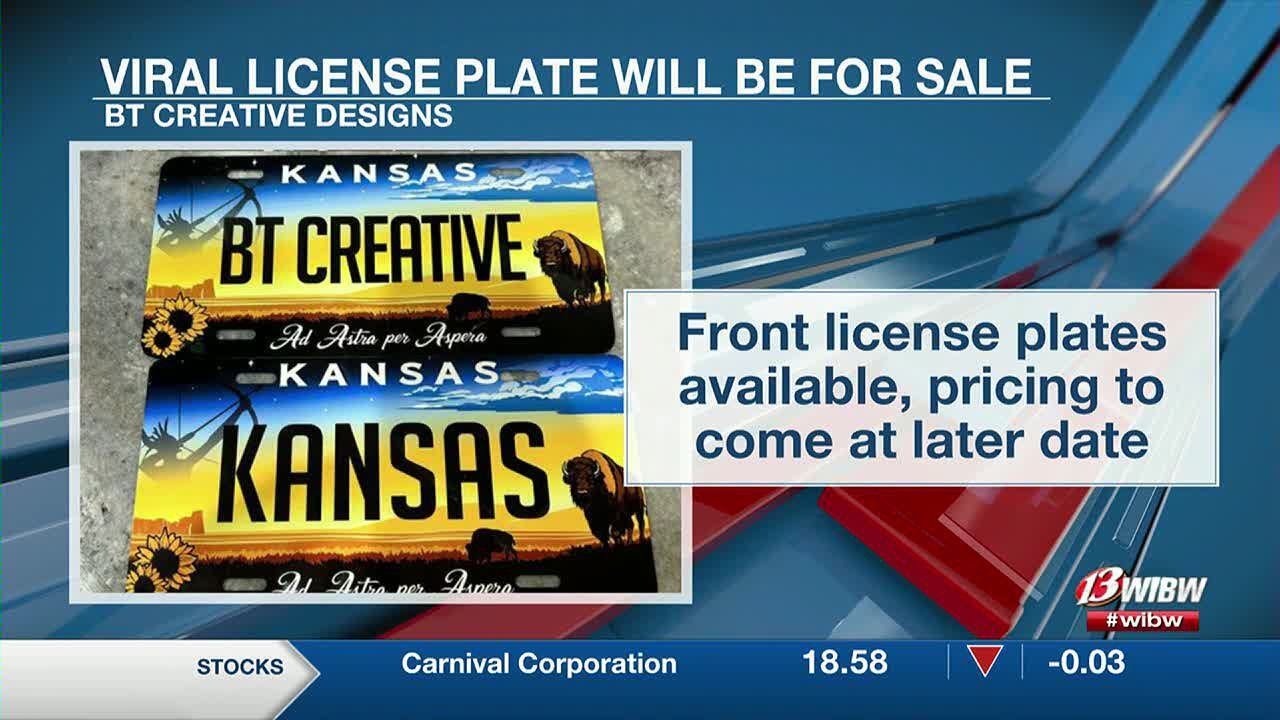 Creator of viral license plate announces production of front vanity ...