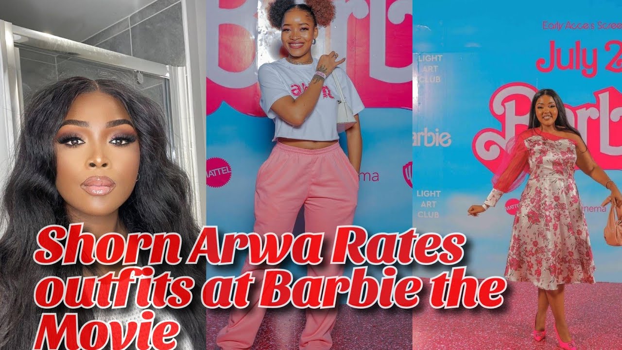Shorn Arwa Reviews Barbie The Movie Kenyan Premiere Fashion.# ...