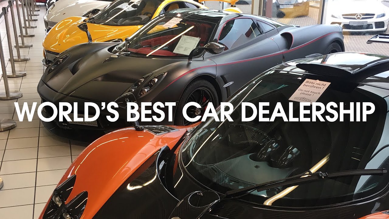 World's Best Exotic Car Dealership - Auto Salon...you gotta see this ...
