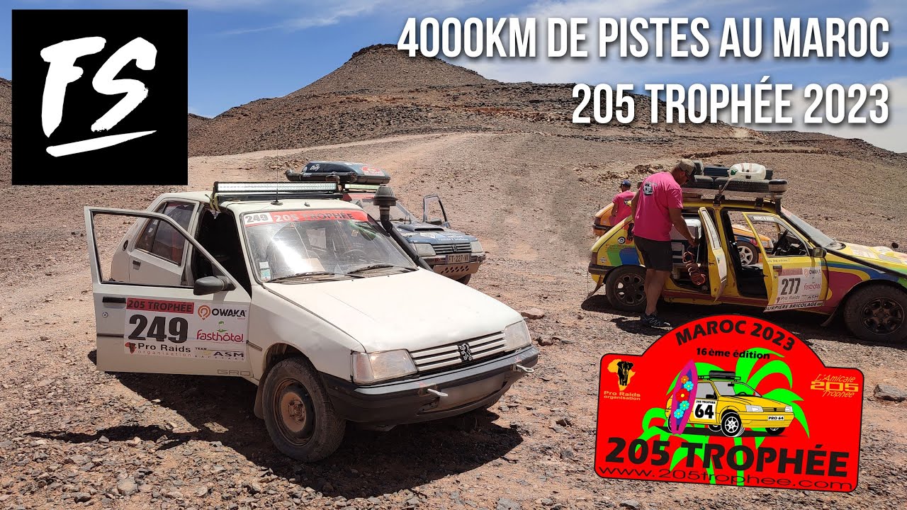 La 205 a survécu aux pistes marocaines du 205 TROPHÉE ! 🤯 [Équipage 249 ...