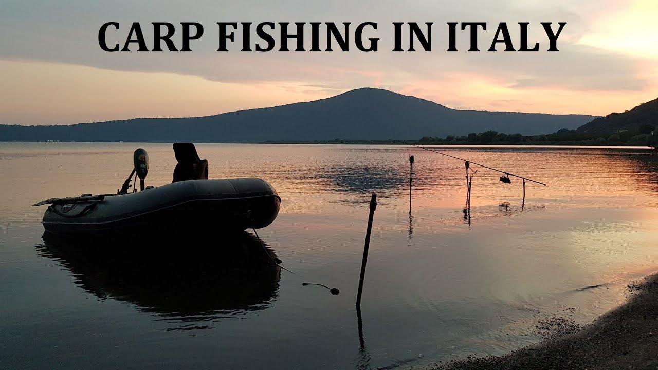 Carp Fishing In Italy - Italian Adventure - Big Carp 44lb (20kg) - 2 ...